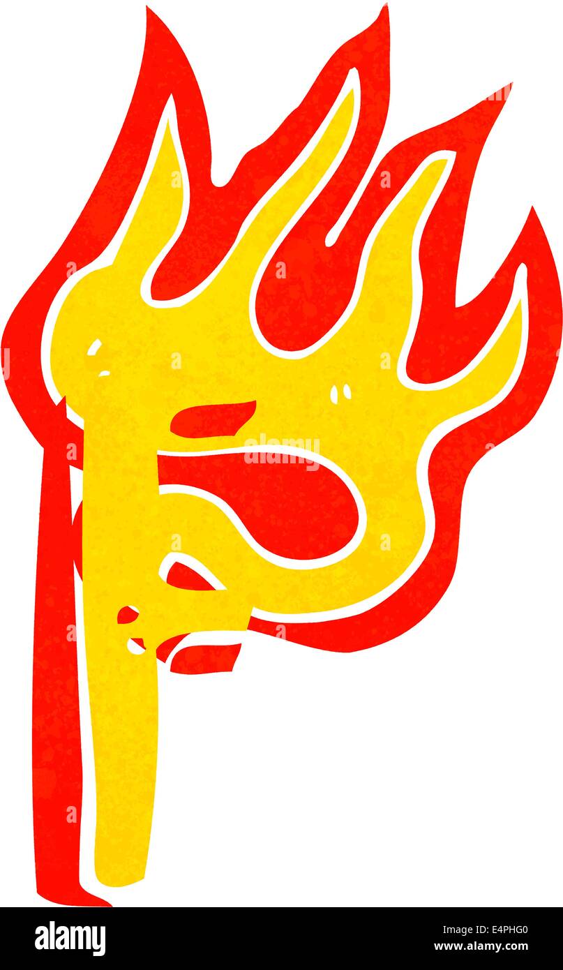 cartoon flaming letter Stock Vector Image & Art - Alamy