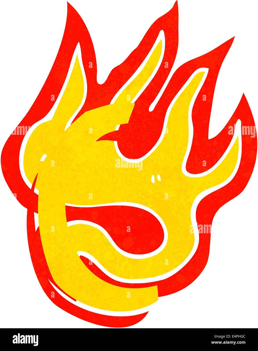 cartoon flaming letter Stock Vector Image & Art - Alamy