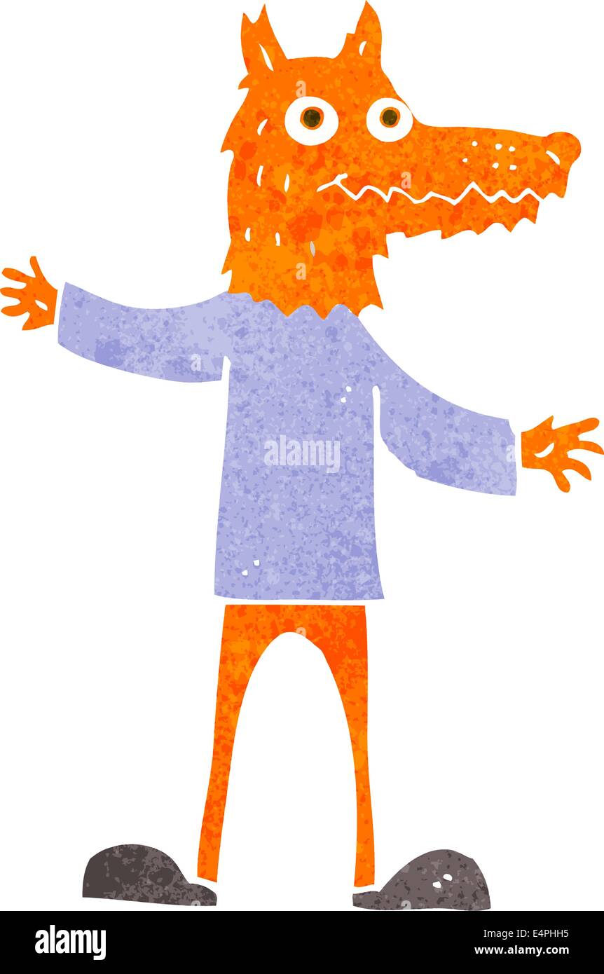 cartoon fox man Stock Vector Image & Art - Alamy