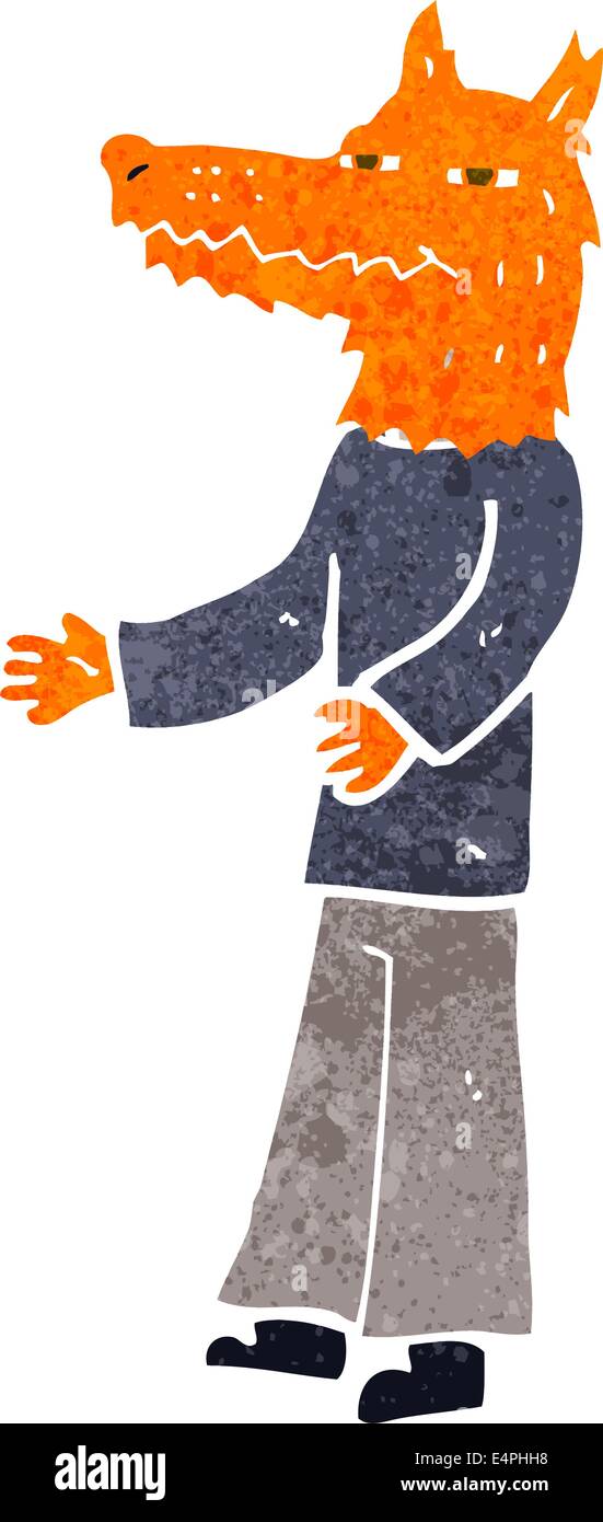 cartoon fox man Stock Vector Image & Art - Alamy