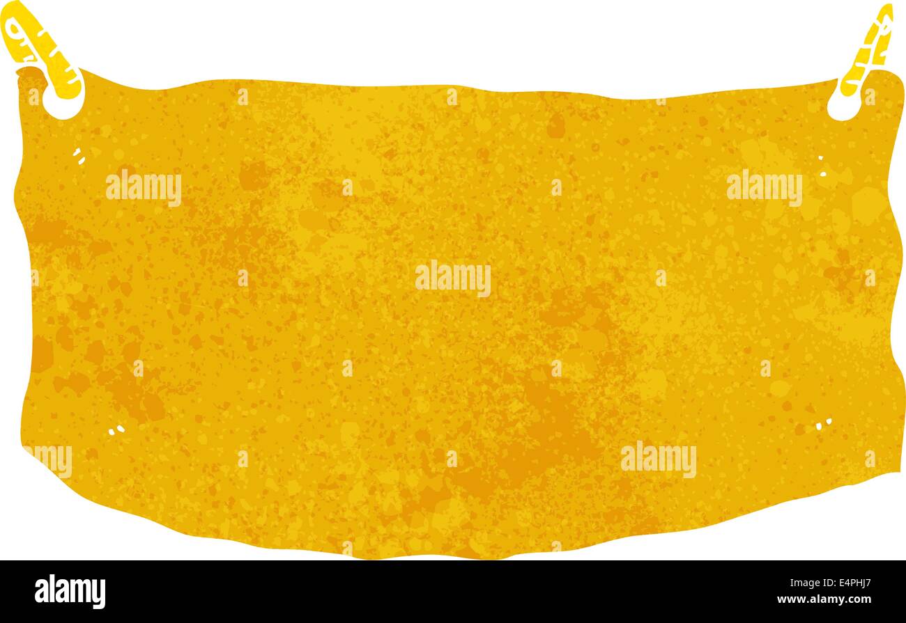 cartoon cloth banner Stock Vector Image & Art - Alamy