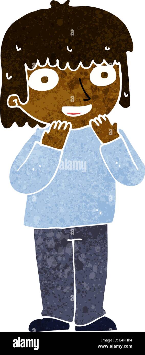cartoon excited person Stock Vector Image & Art - Alamy