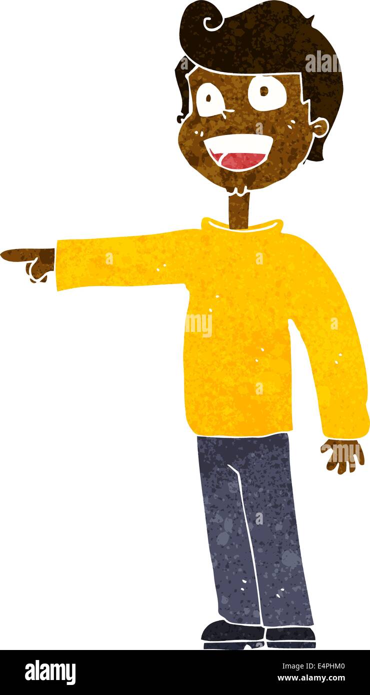 cartoon man pointing and laughing Stock Vector Image & Art - Alamy