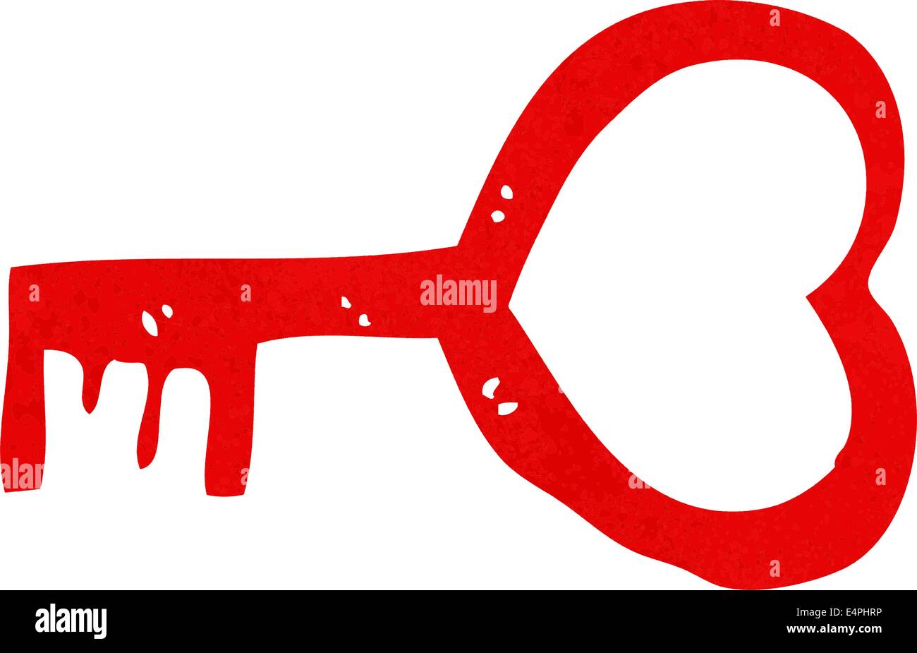 cartoon heart shaped key Stock Vector Image & Art - Alamy