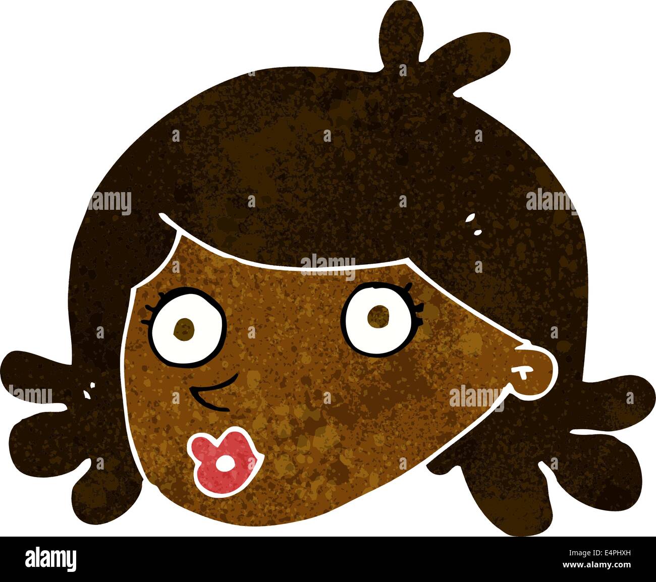 cartoon pretty face Stock Vector Image & Art - Alamy