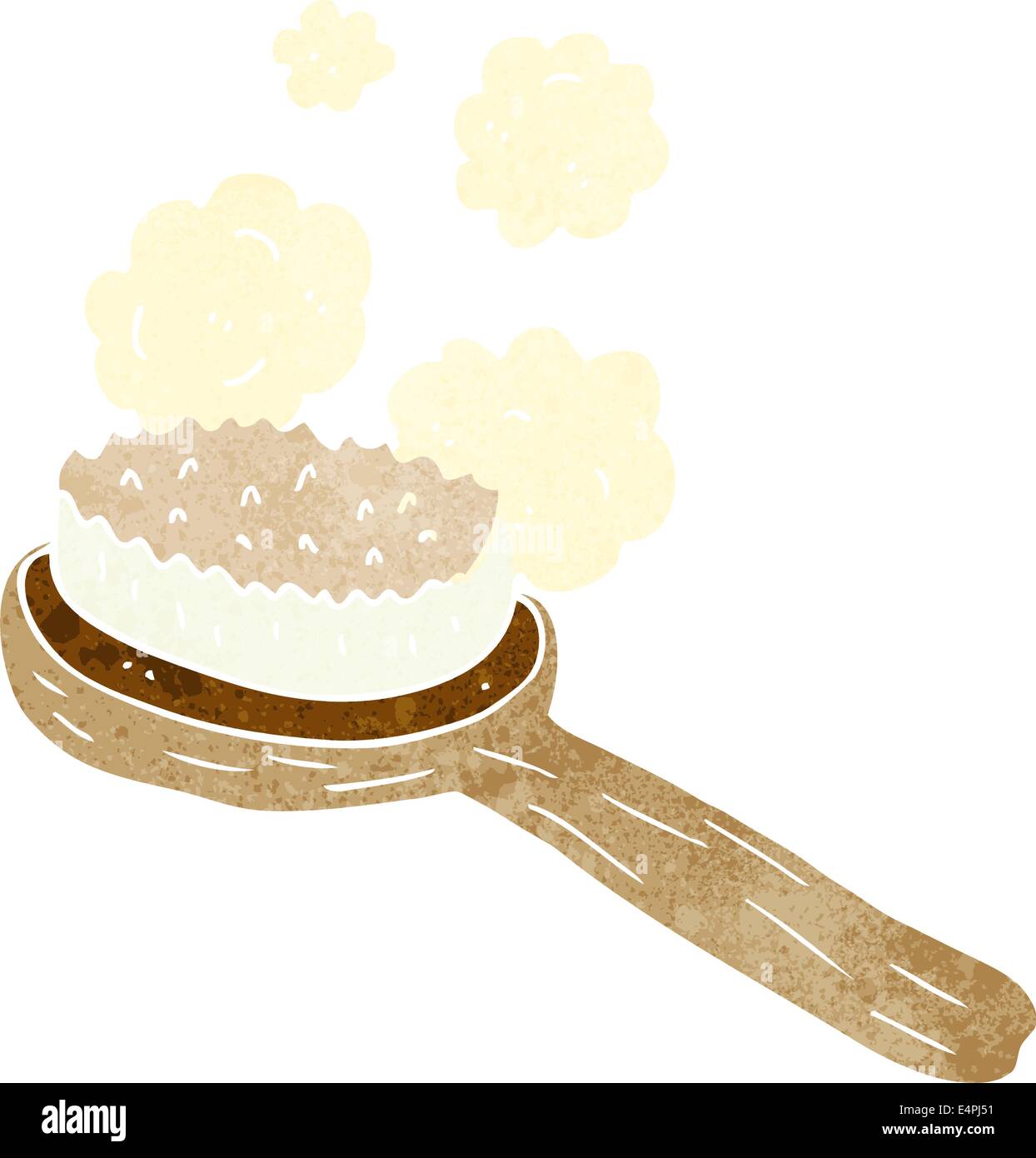 Funny hair brush cartoon Stock Vector Images - Alamy