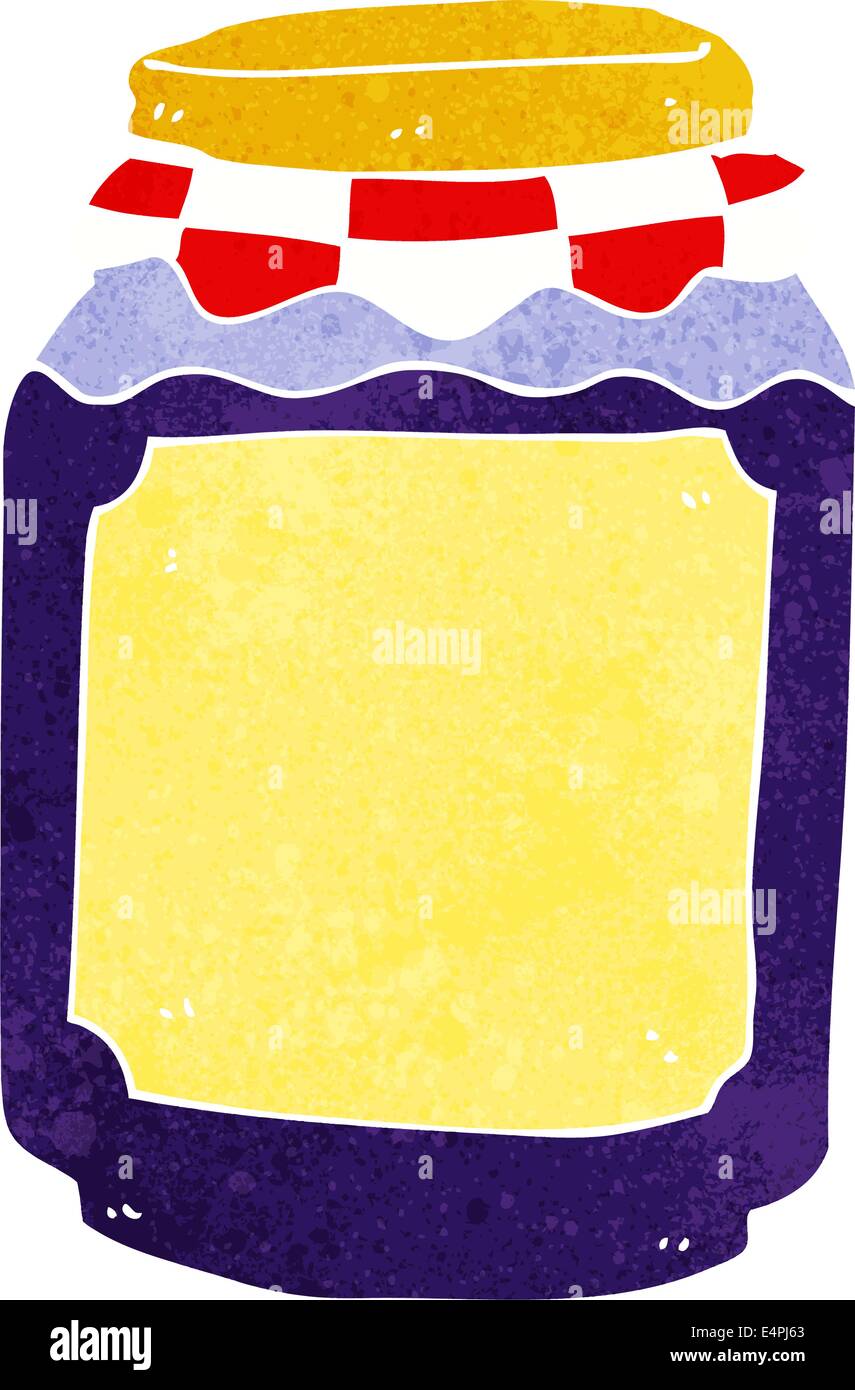 cartoon jar of jam Stock Vector Image & Art - Alamy