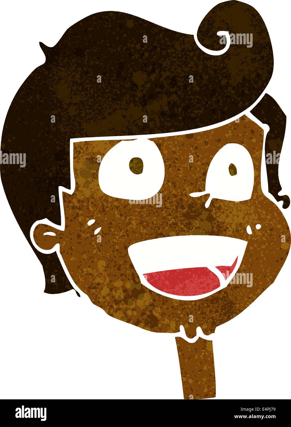 cartoon happy face Stock Vector Image & Art - Alamy