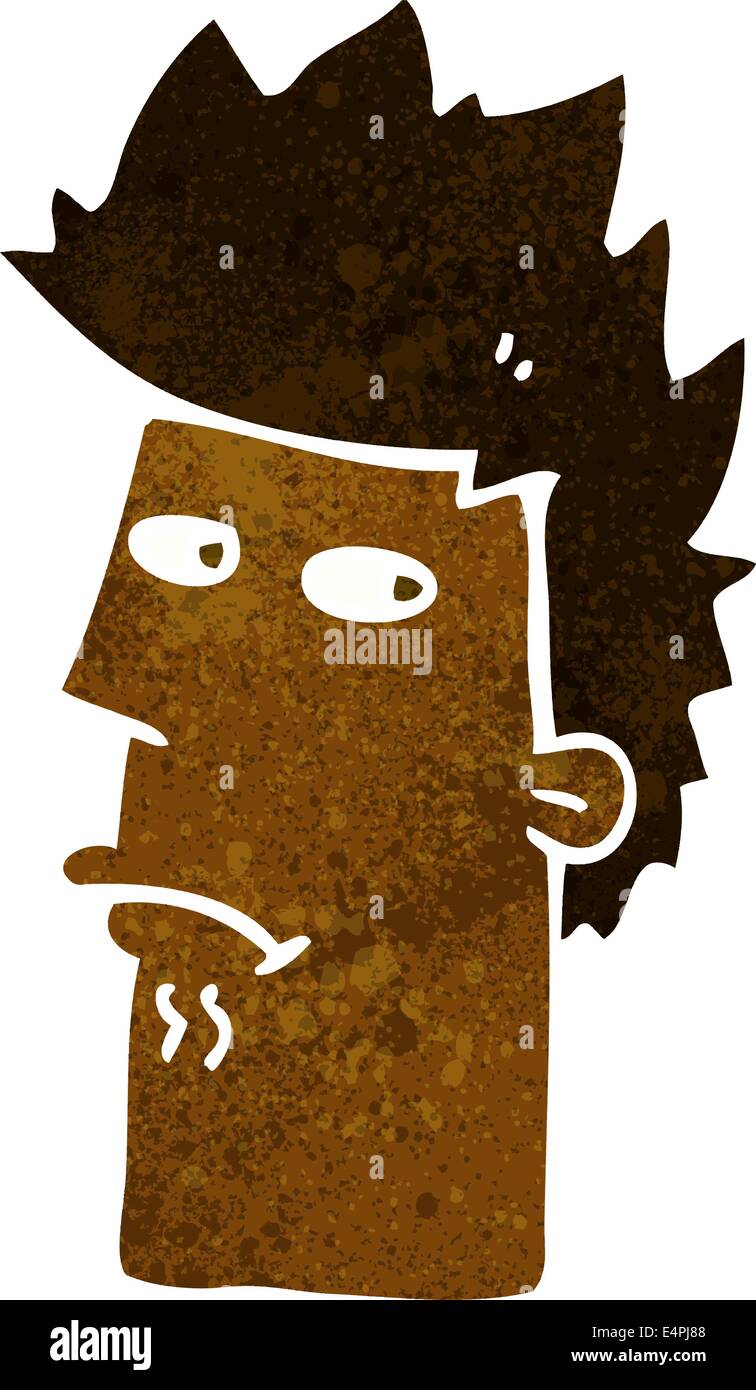 Cartoon nervous expression hi-res stock photography and images - Alamy