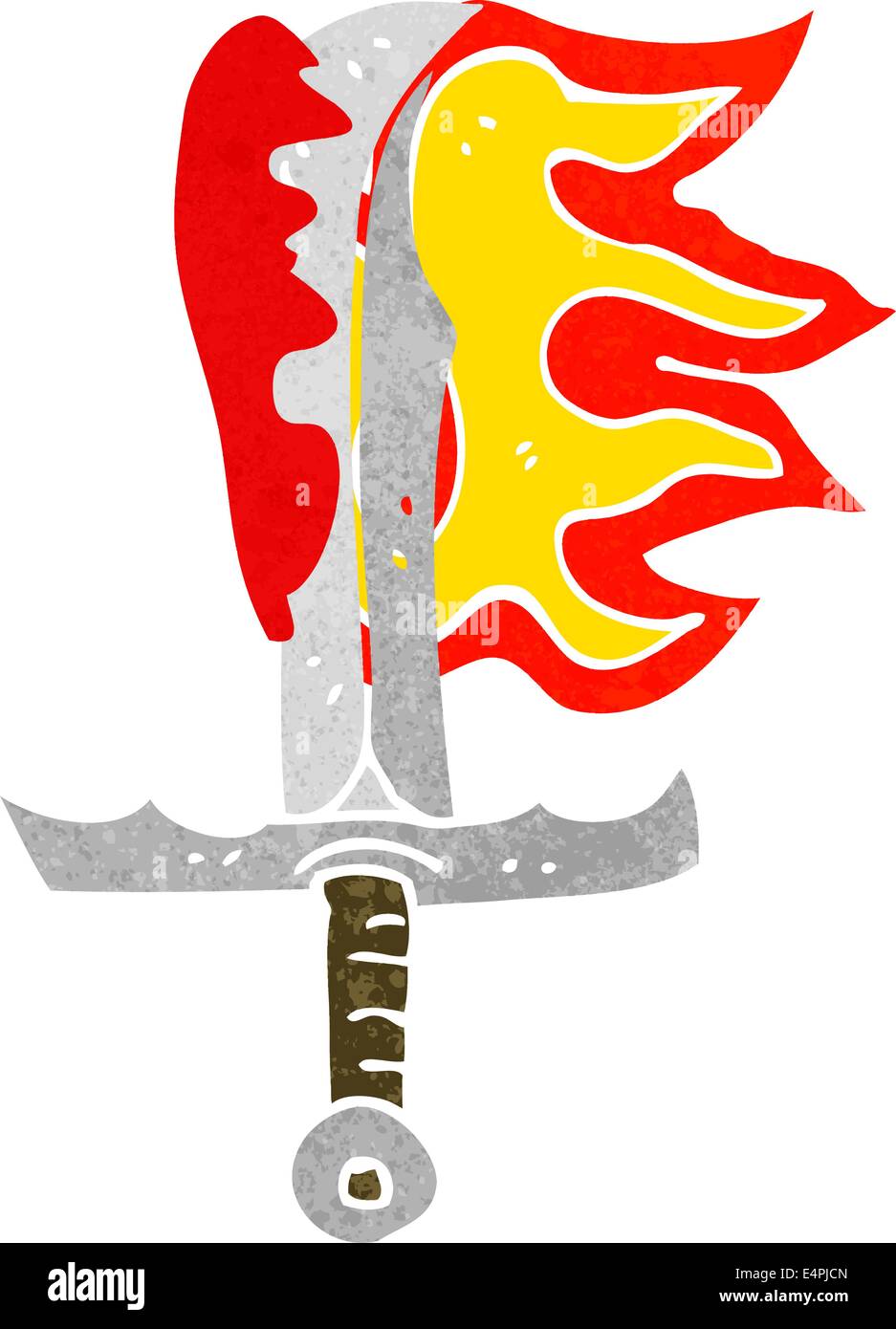 cartoon bloody sword Stock Vector Image & Art - Alamy