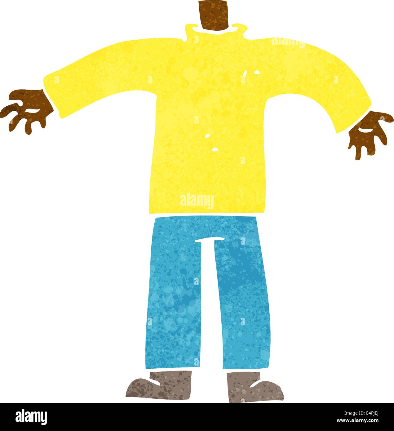 cartoon male body (mix and match cartoons or add own photos Stock ...