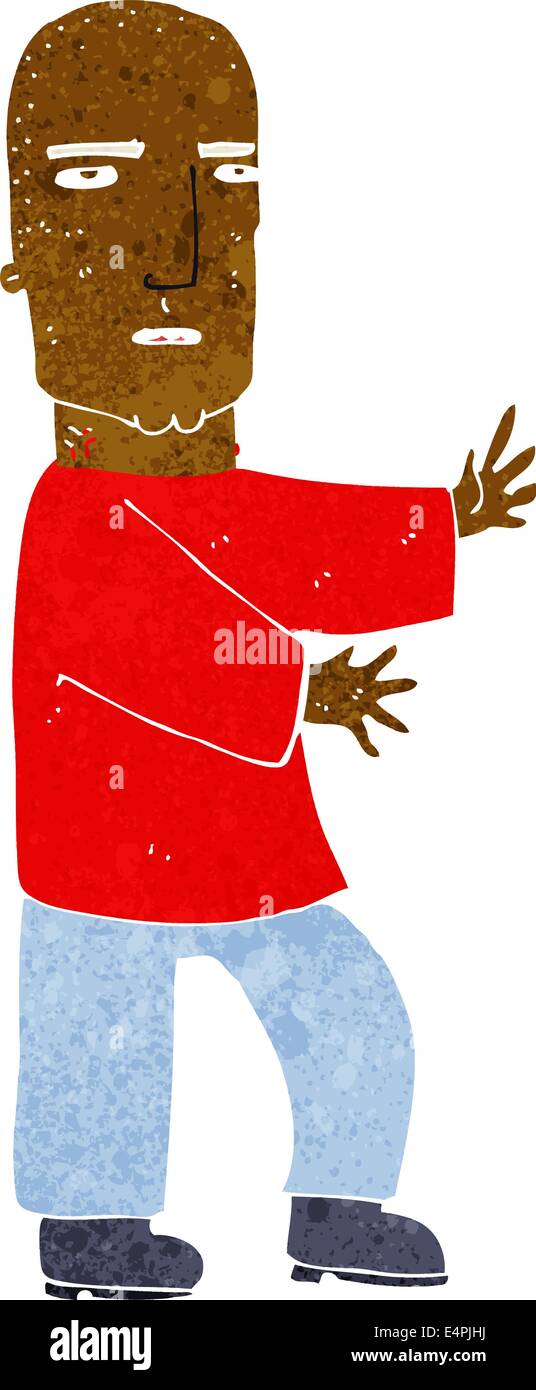 cartoon tough man Stock Vector Image & Art - Alamy