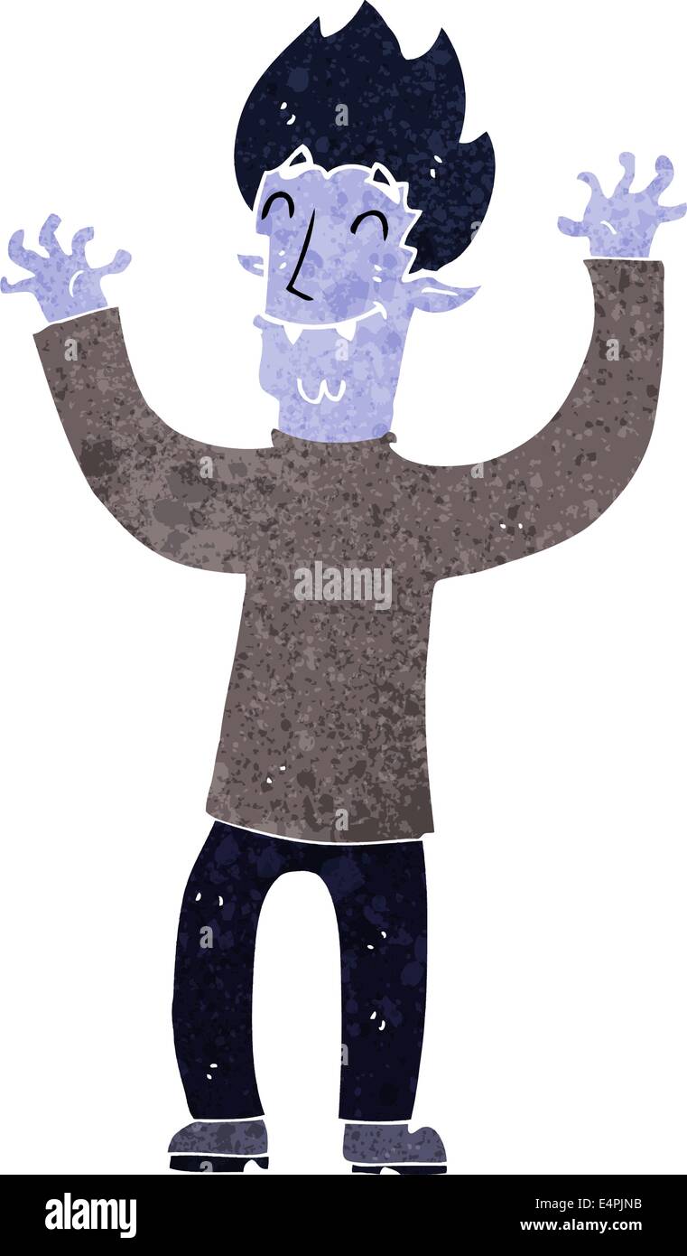 cartoon happy vampire man Stock Vector Image & Art - Alamy