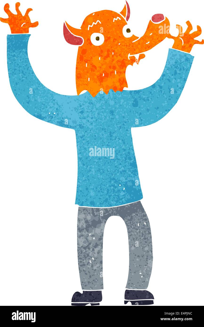 cartoon happy fox man Stock Vector Image & Art - Alamy