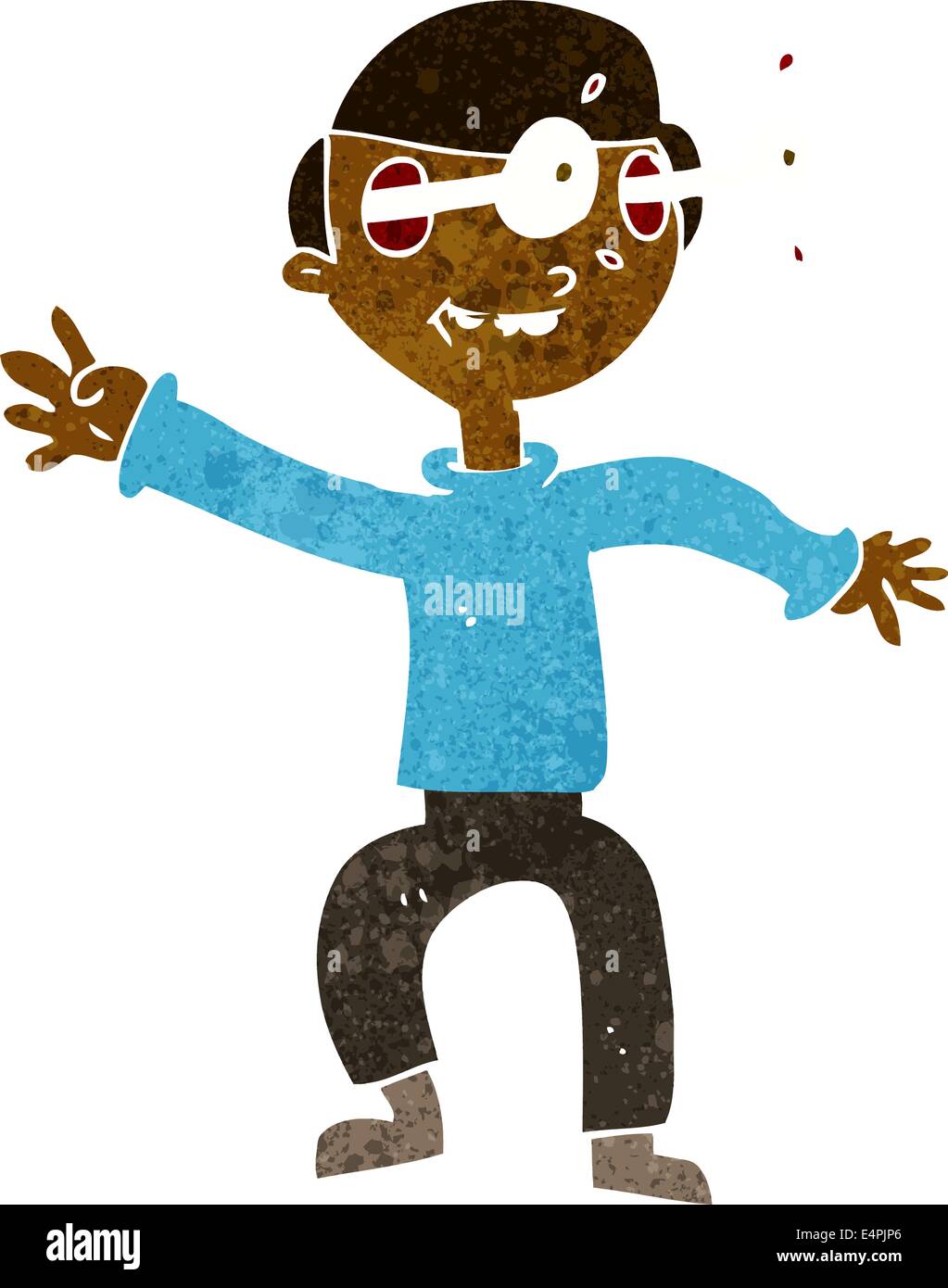 Cartoon amazed boy hi-res stock photography and images - Alamy