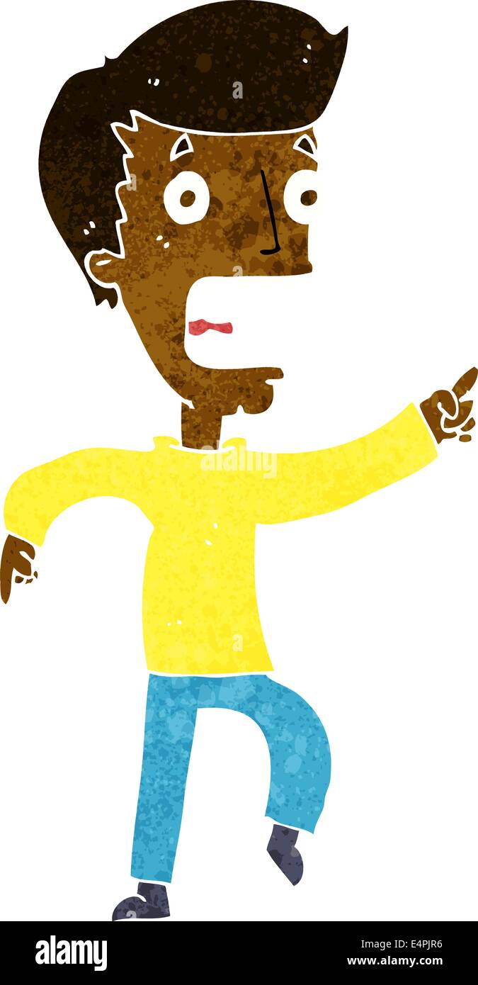 cartoon terrified man Stock Vector Image & Art - Alamy