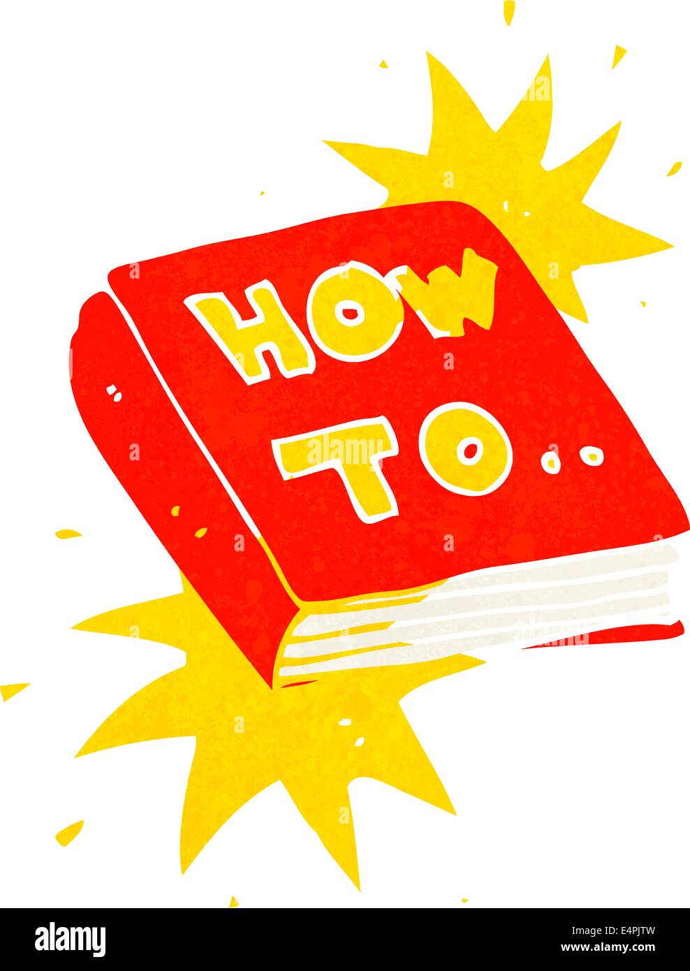 cartoon how to book Stock Vector Image & Art - Alamy