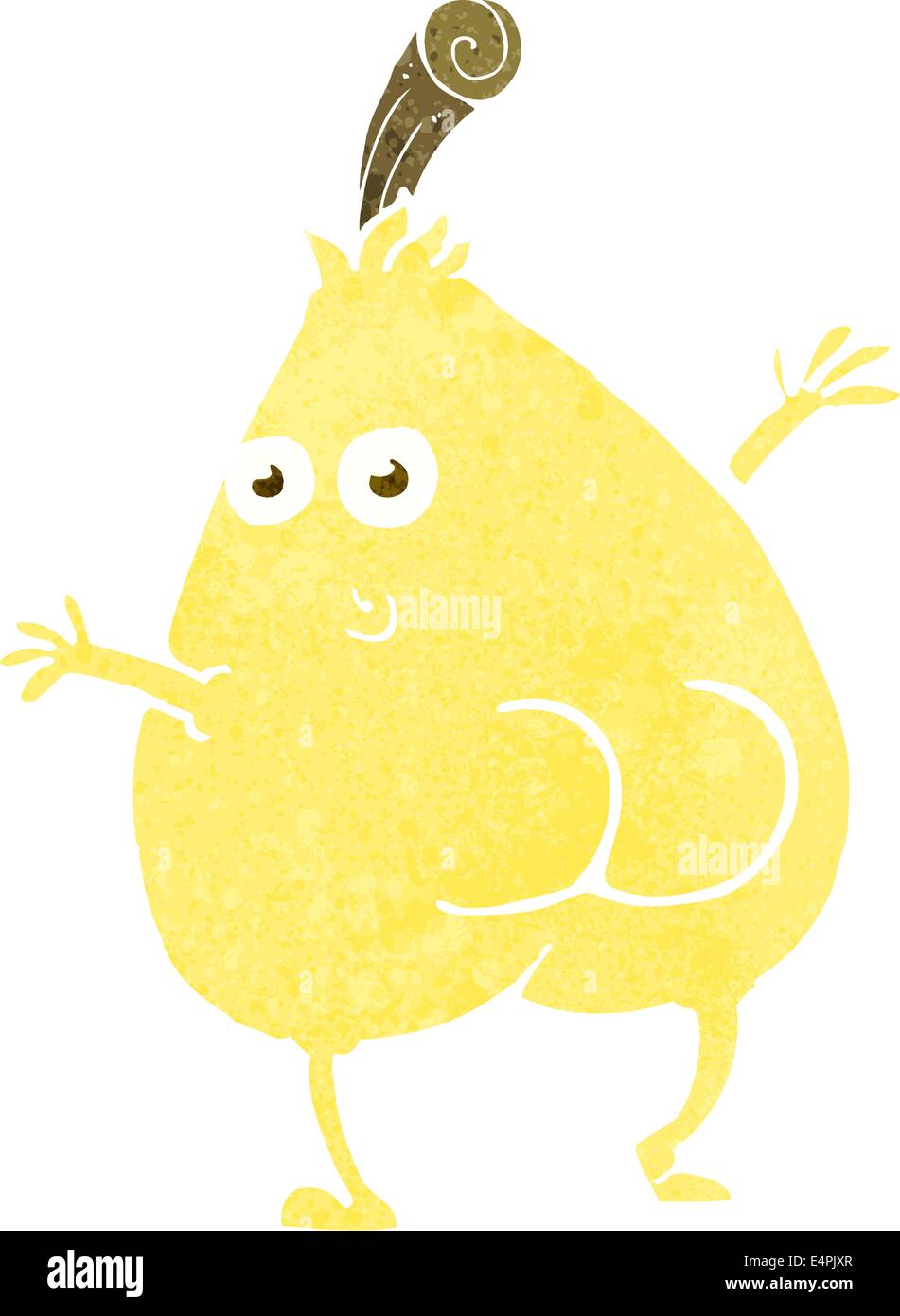 a nice pear cartoon Stock Vector Image & Art - Alamy