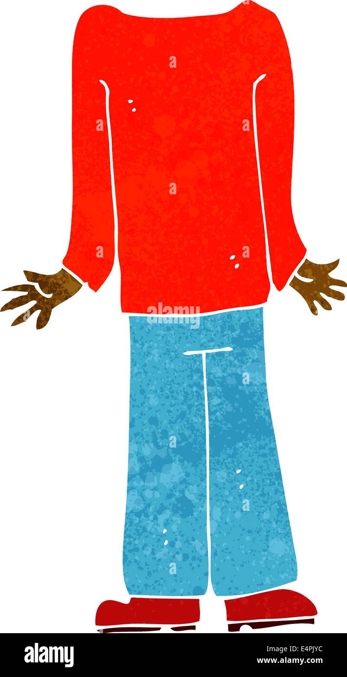 cartoon male body (mix and match cartoons or add own photos Stock ...