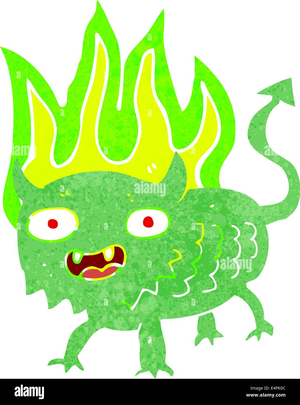 Cartoon little demon hi-res stock photography and images - Alamy