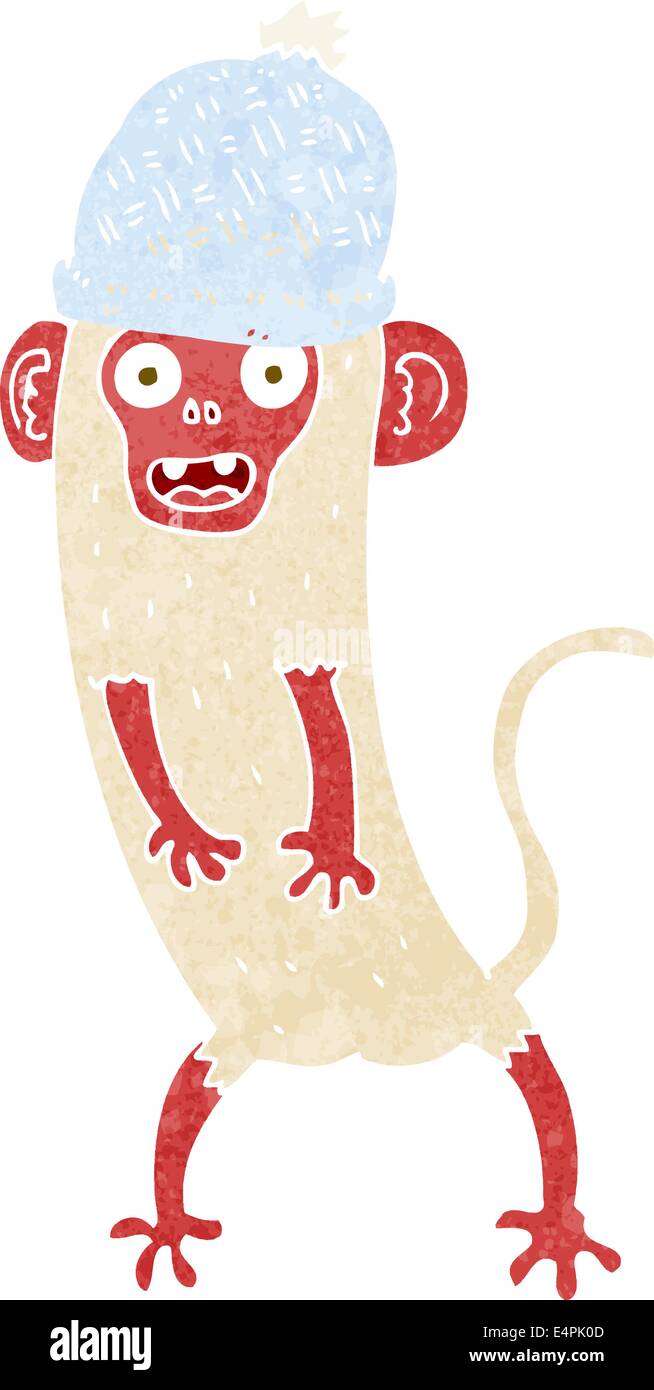 cartoon crazy monkey Stock Vector Image & Art - Alamy