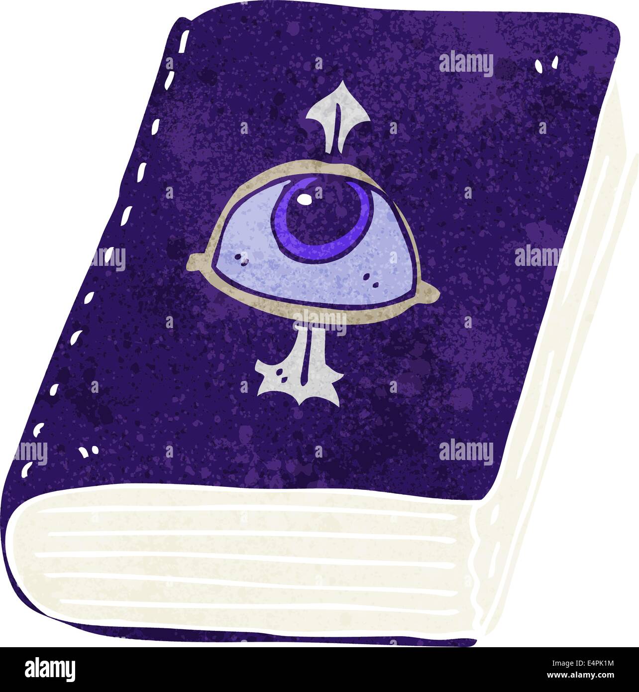 cartoon magic spell book Stock Vector Image & Art - Alamy
