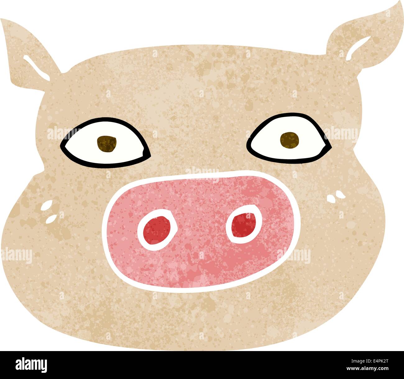 cartoon pig face Stock Vector Image & Art - Alamy