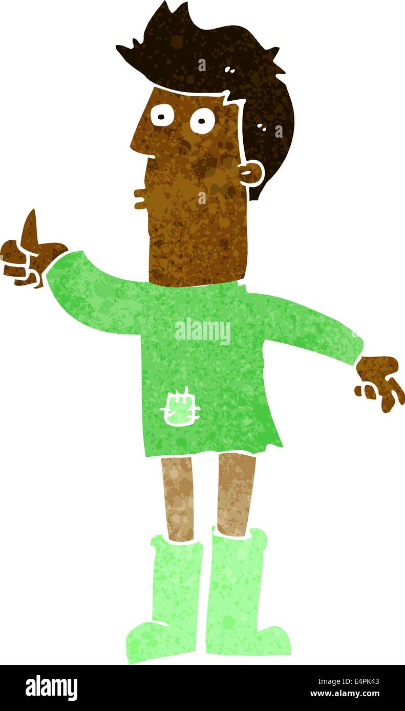 cartoon poor man Stock Vector Image & Art - Alamy