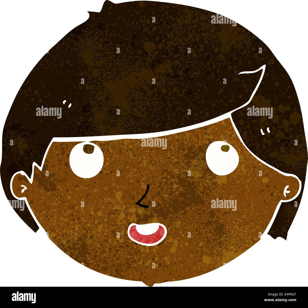cartoon happy face Stock Vector Image & Art - Alamy