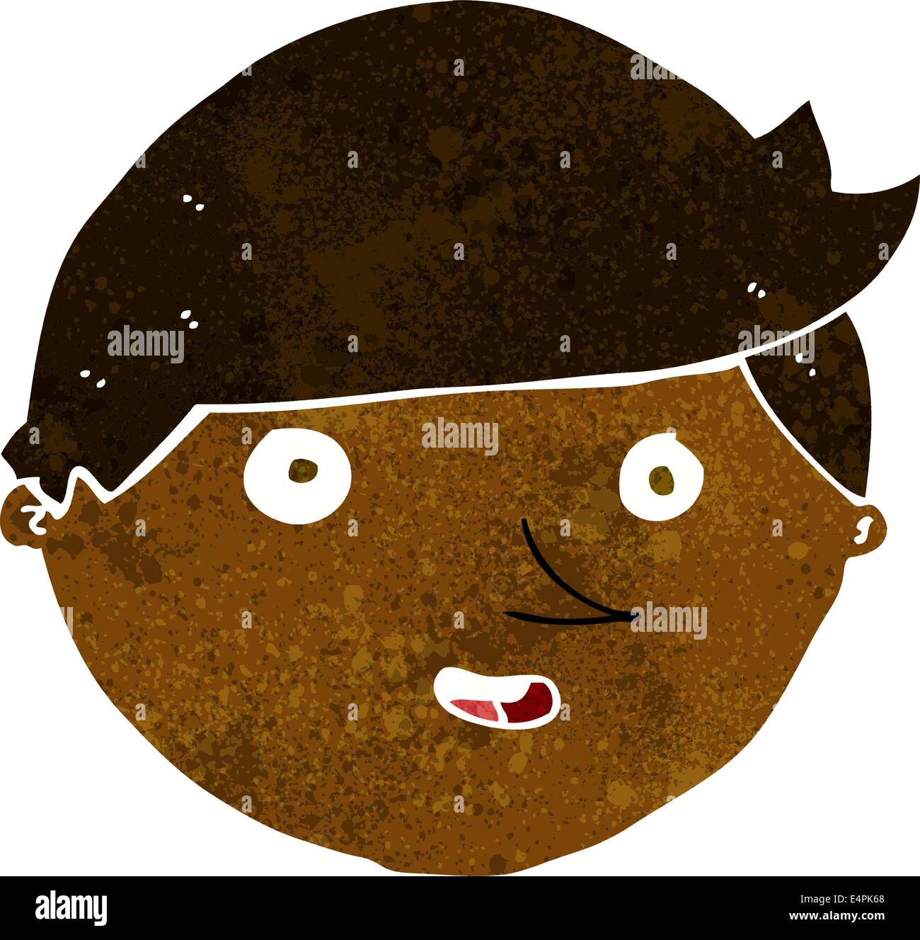 cartoon happy face Stock Vector Image & Art - Alamy