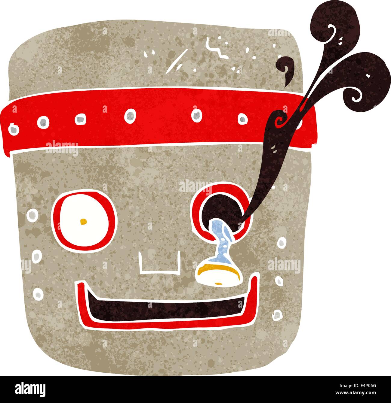 cartoon robot head Stock Vector Image & Art - Alamy