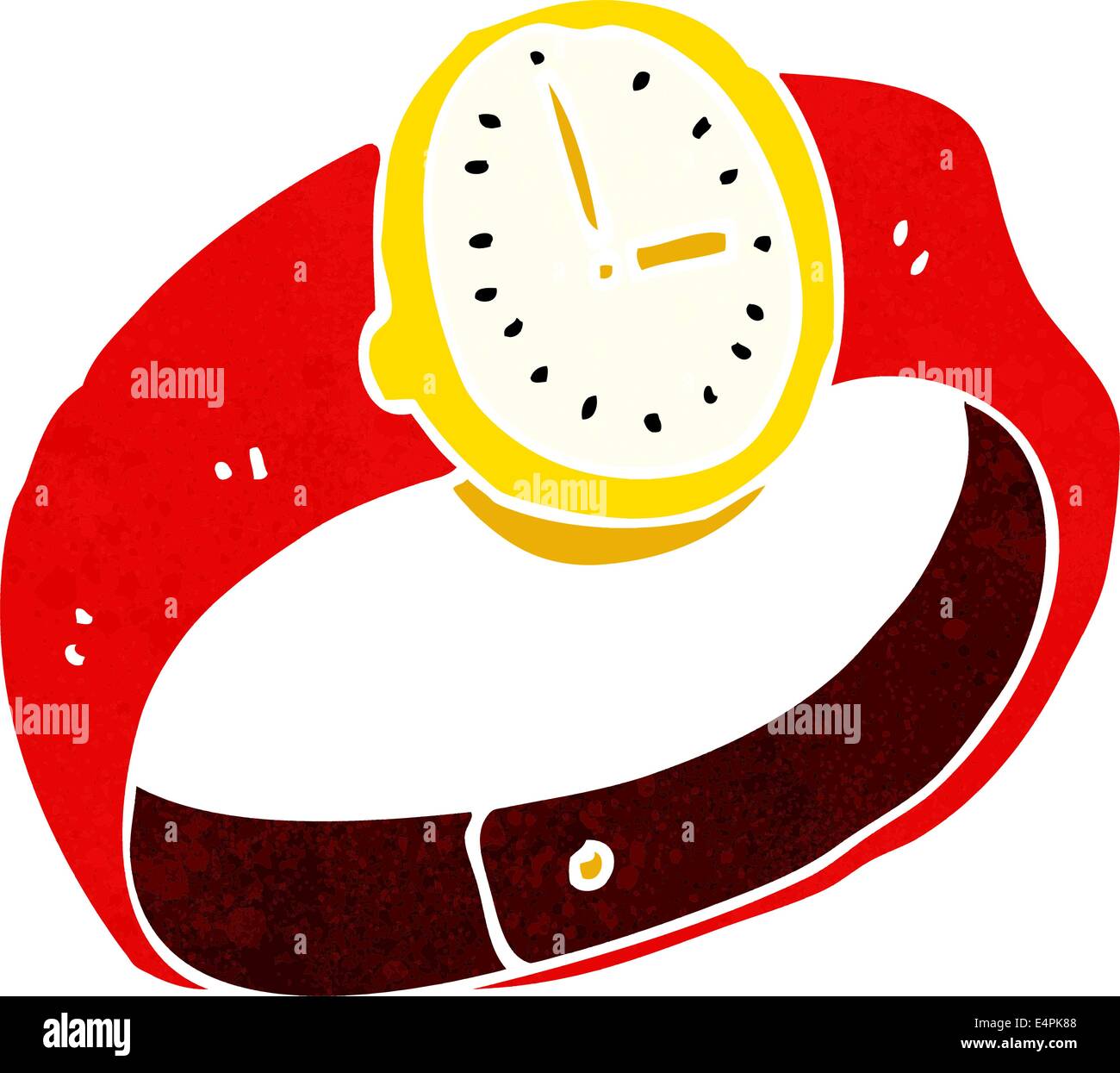 cartoon wrist watch Stock Vector Image & Art - Alamy