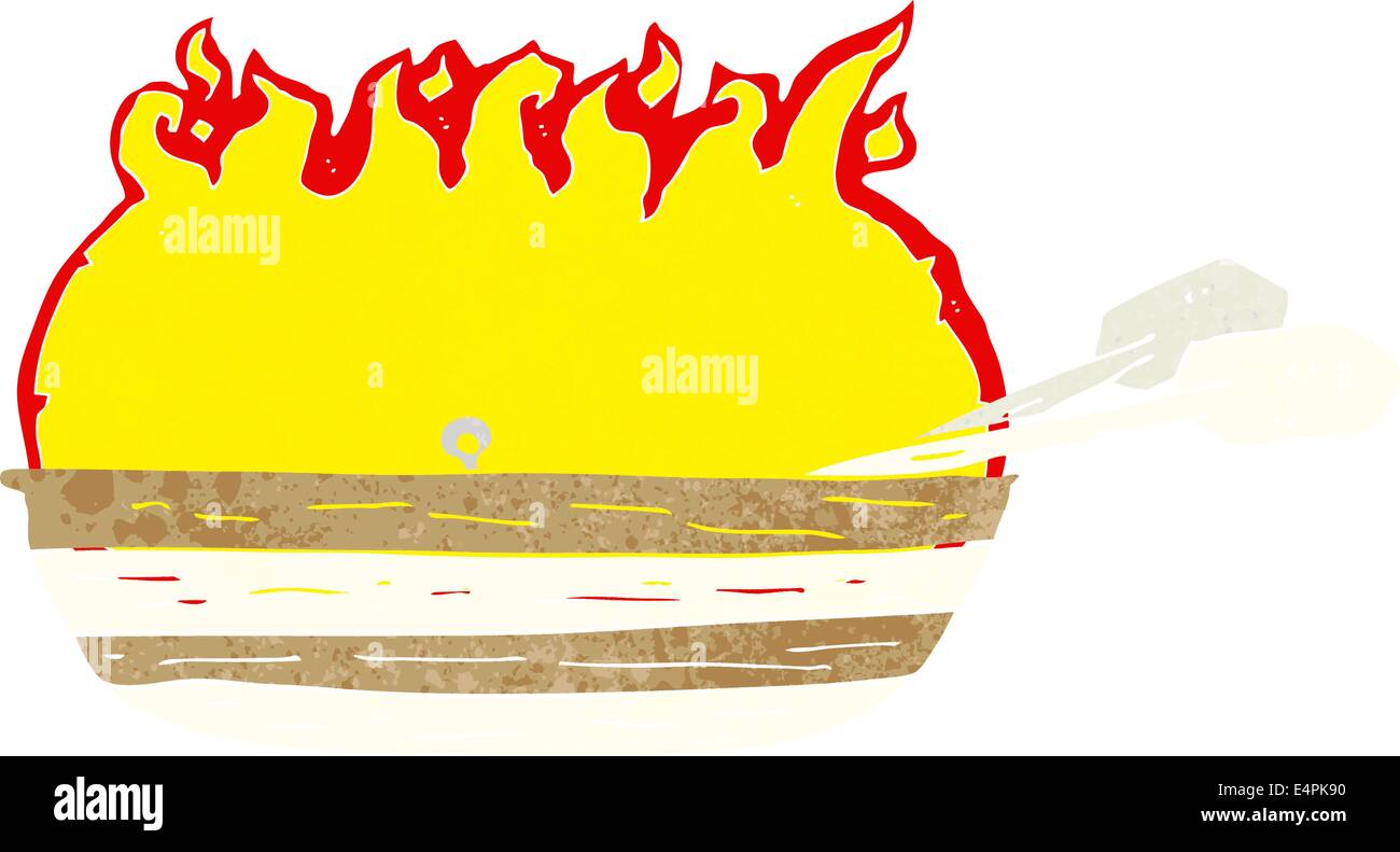 Burning boat Stock Vector Images - Alamy