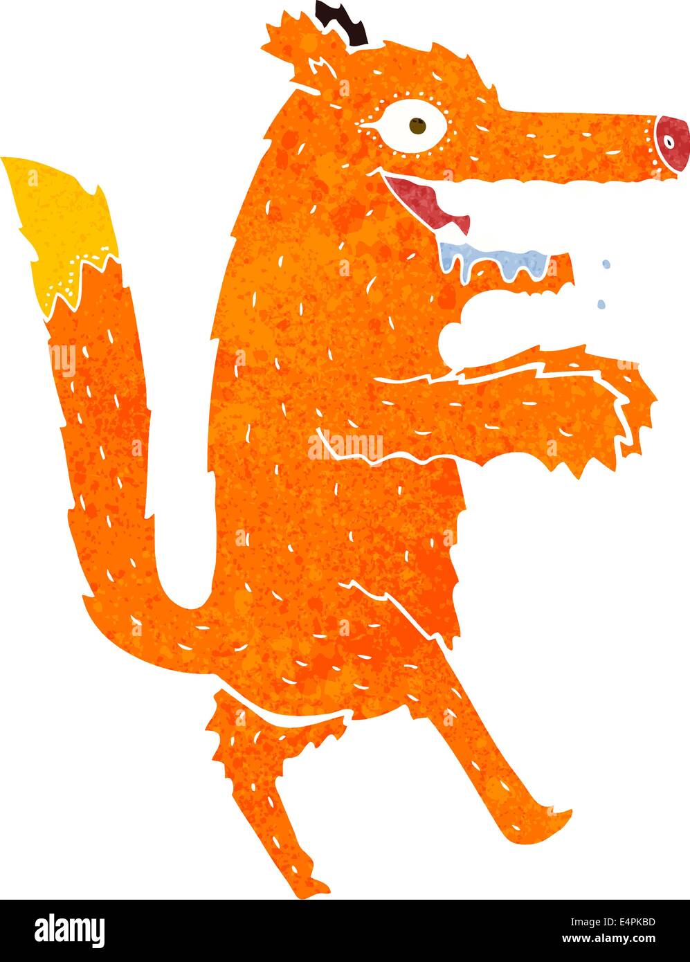 cartoon hungry fox Stock Vector Image & Art - Alamy