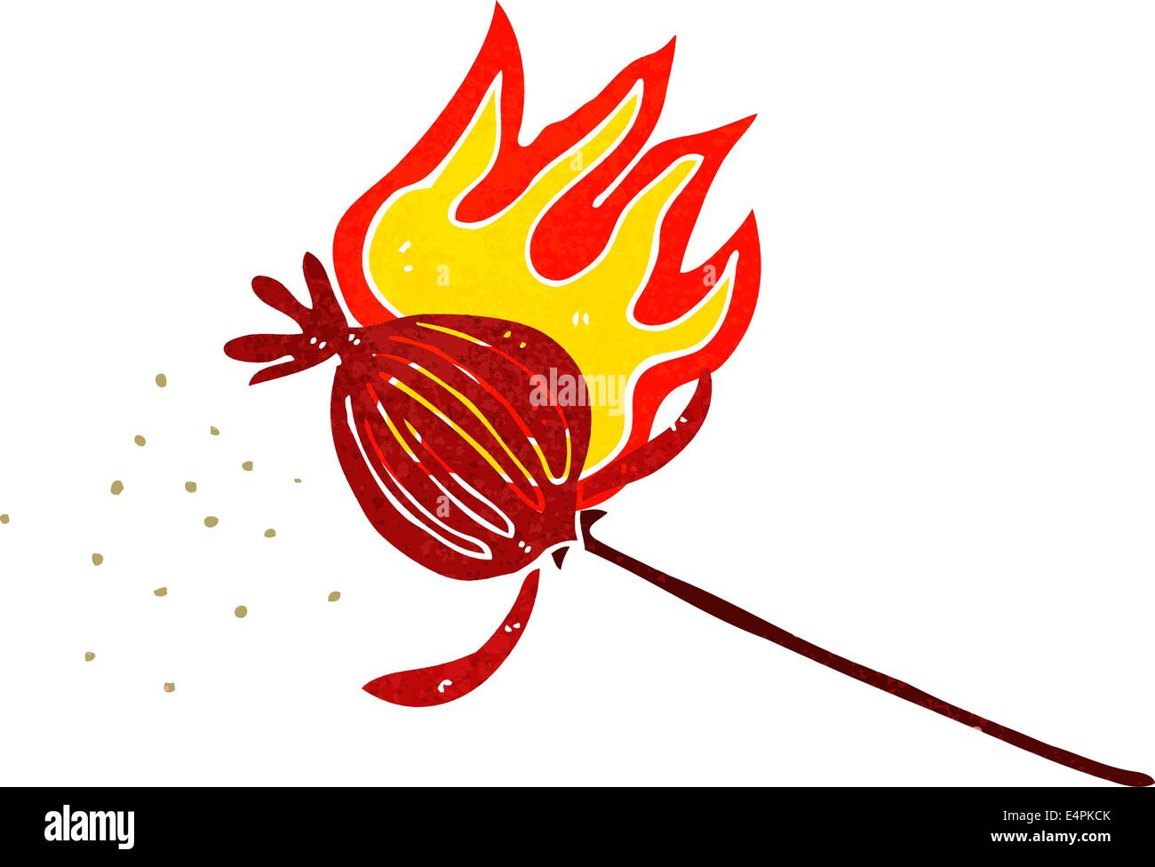 cartoon poppy flower Stock Vector Image & Art - Alamy