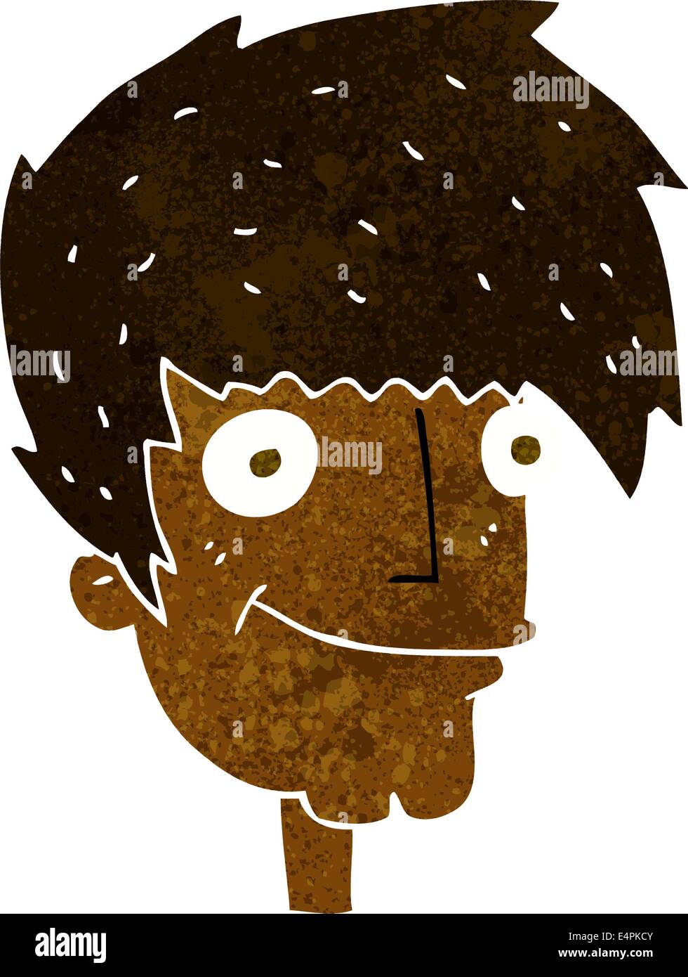 cartoon smiling man Stock Vector Image & Art - Alamy