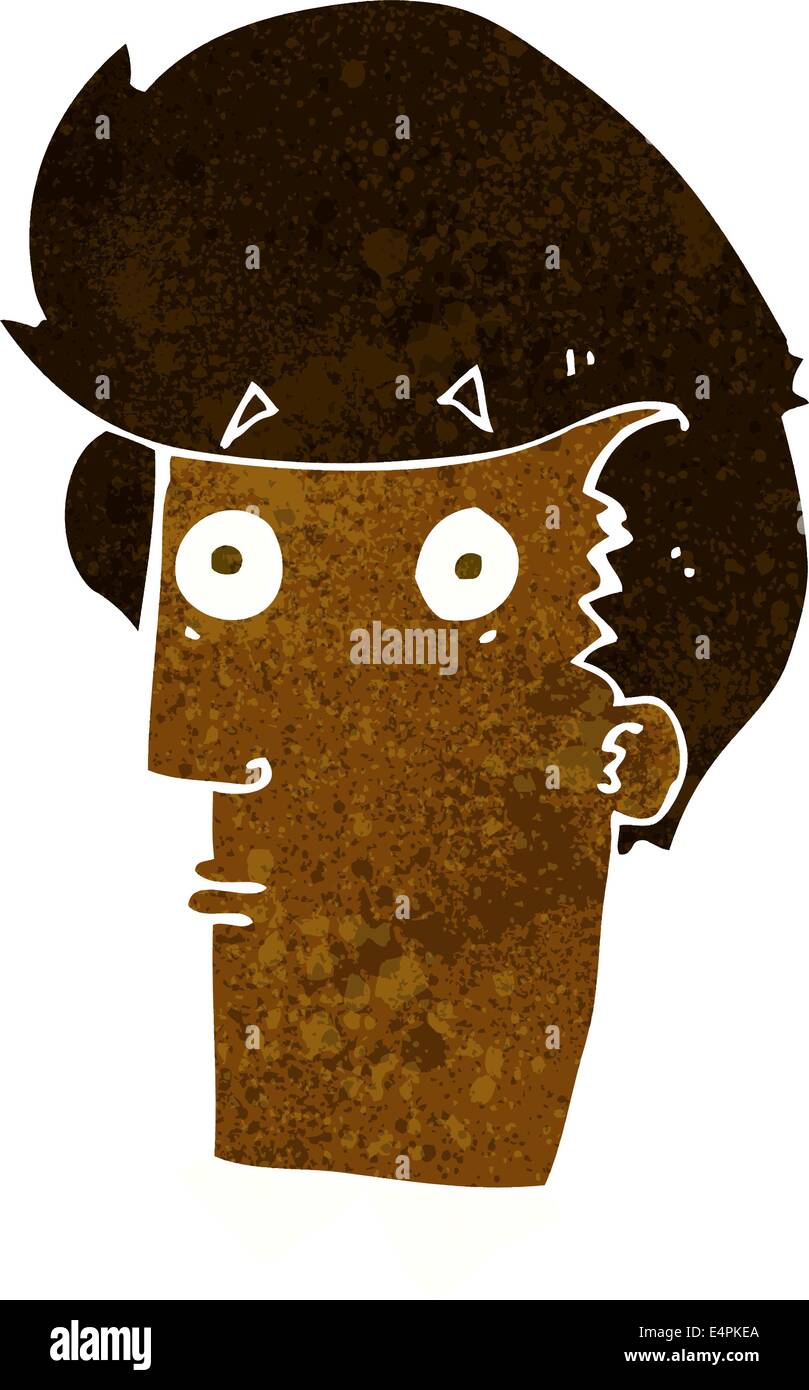 cartoon surprised expression Stock Vector Image & Art - Alamy