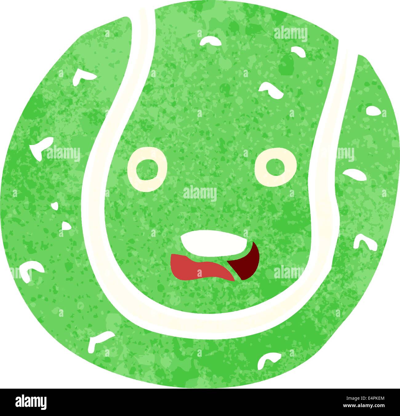 cartoon tennis ball Stock Vector Image & Art - Alamy