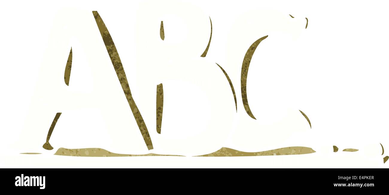 cartoon ABC letters Stock Vector Image & Art - Alamy