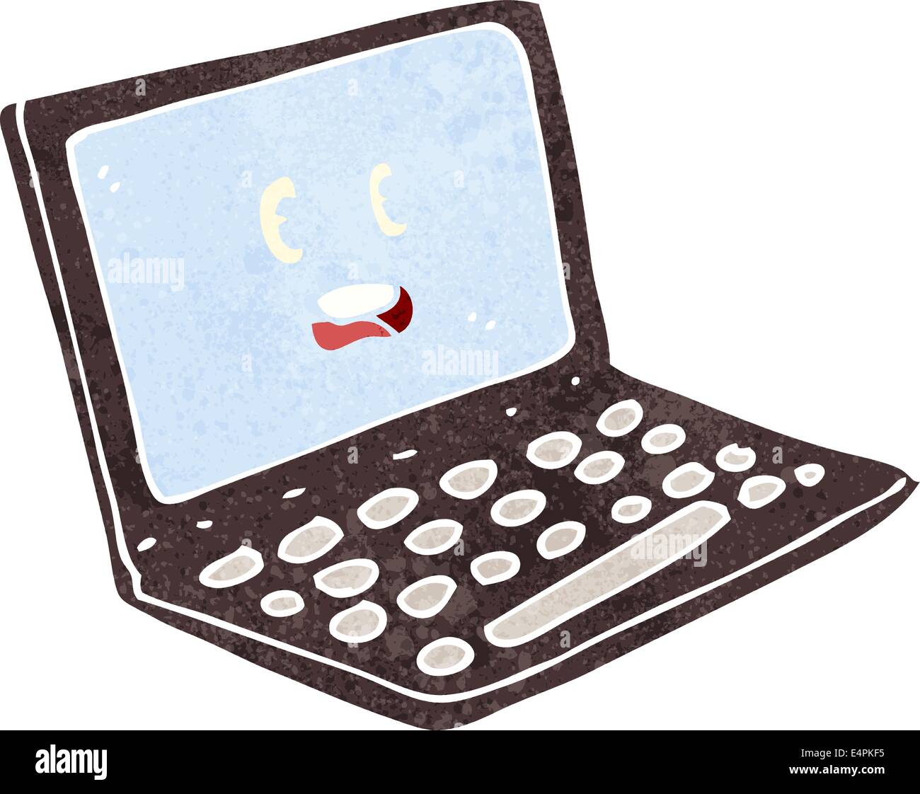 cartoon laptop computer Stock Vector Image & Art - Alamy