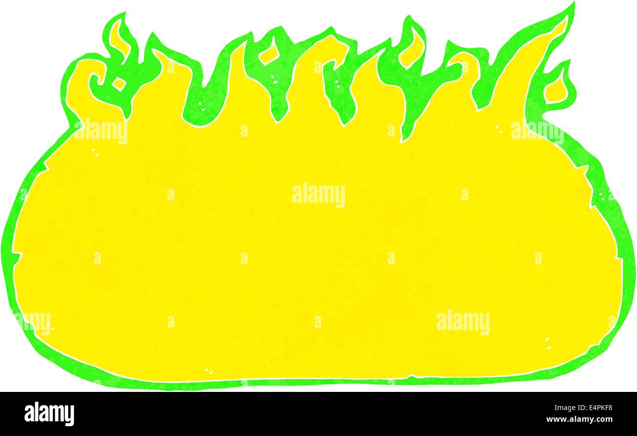 cartoon green fire border Stock Vector Image & Art - Alamy