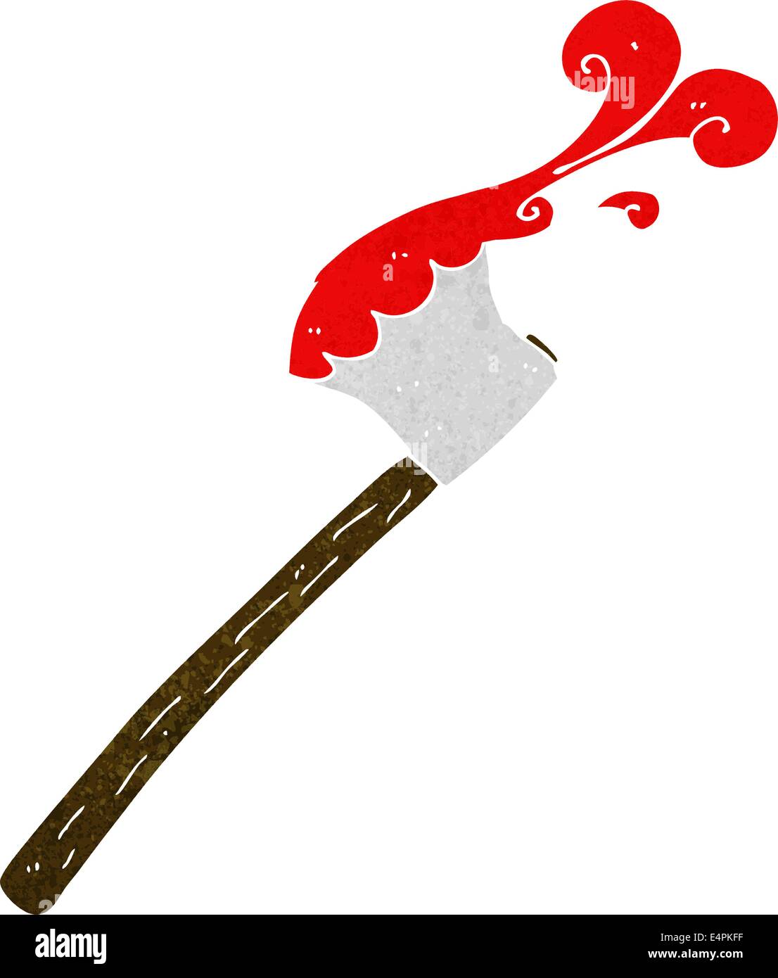 cartoon bloody axe Stock Vector Image & Art - Alamy