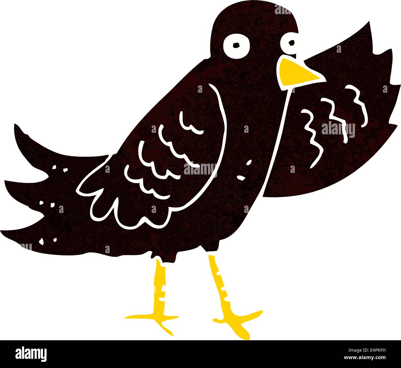 cartoon waving bird Stock Vector Image & Art - Alamy