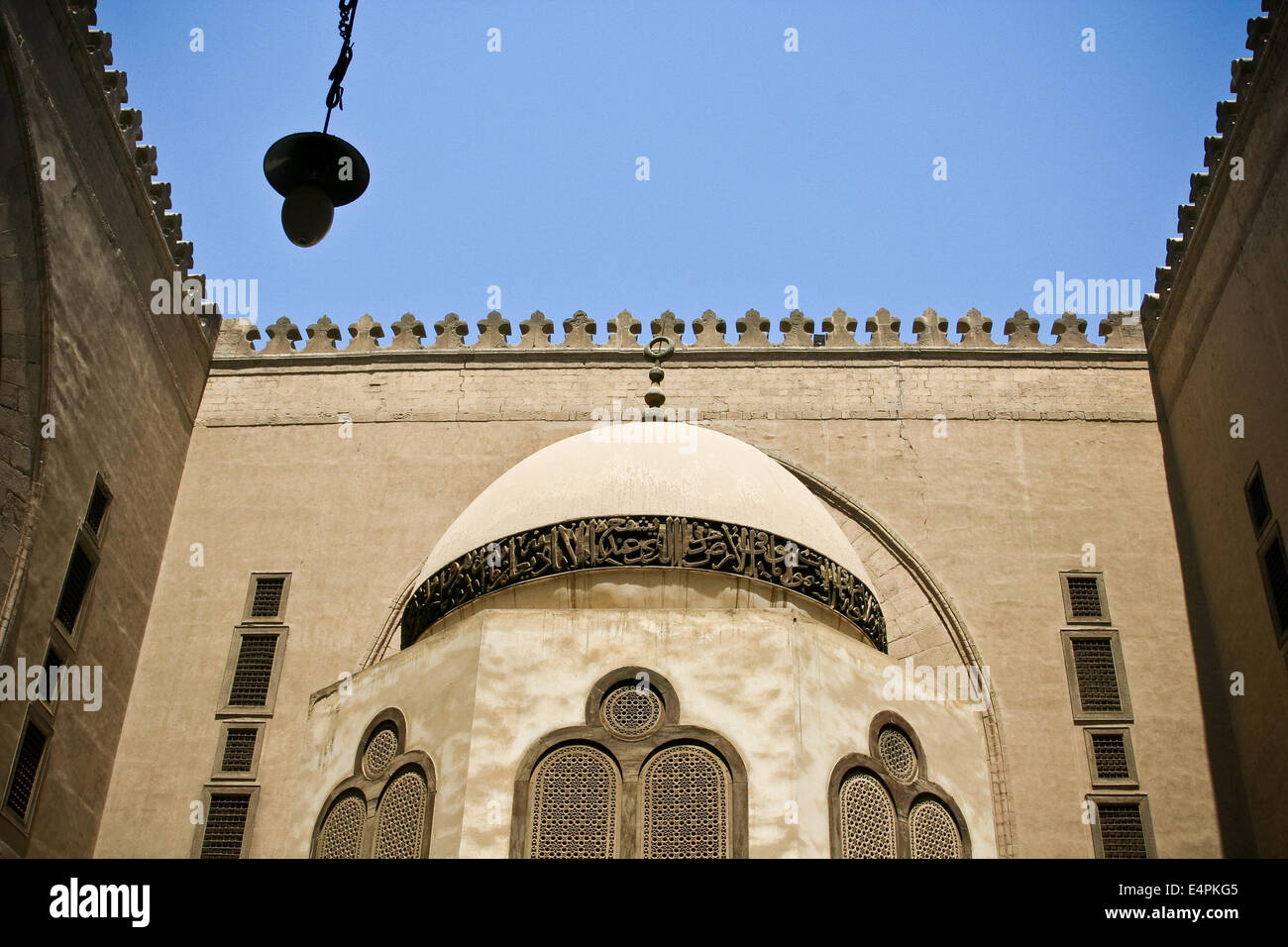 The Mosque and Madrasa of Sultan Hassan, 1356-63, the courtyard Mamluk ...