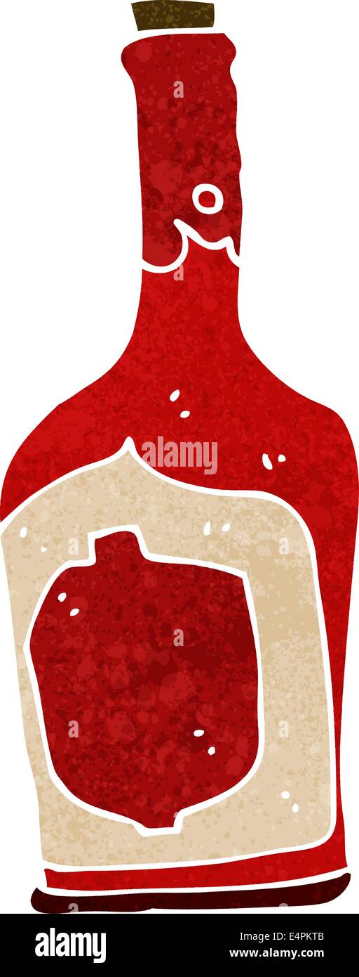 cartoon bottle of rum Stock Vector Image & Art - Alamy