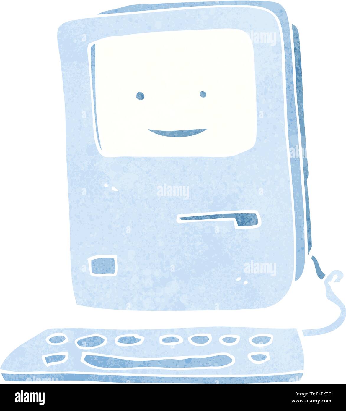 cartoon old computer Stock Vector Image & Art - Alamy