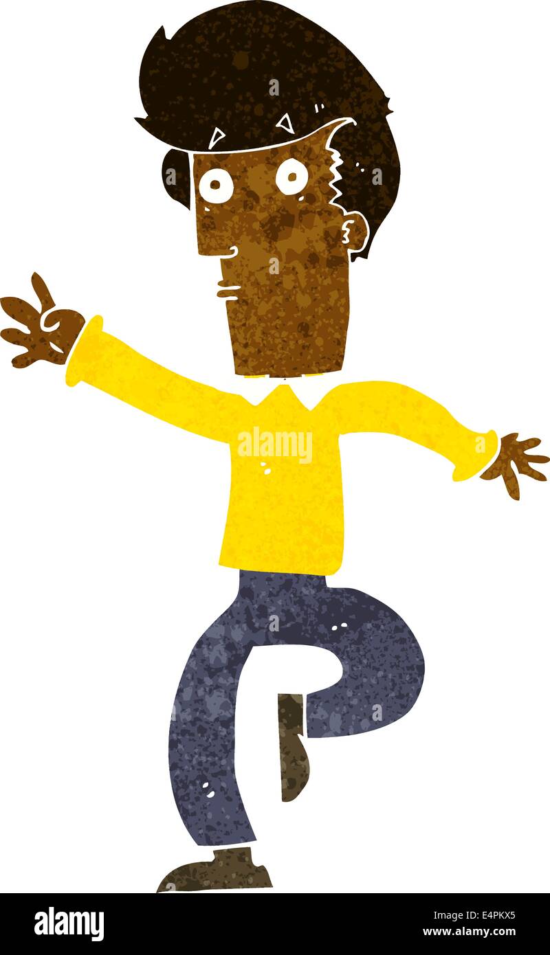 Cartoon rushing man hi-res stock photography and images - Alamy