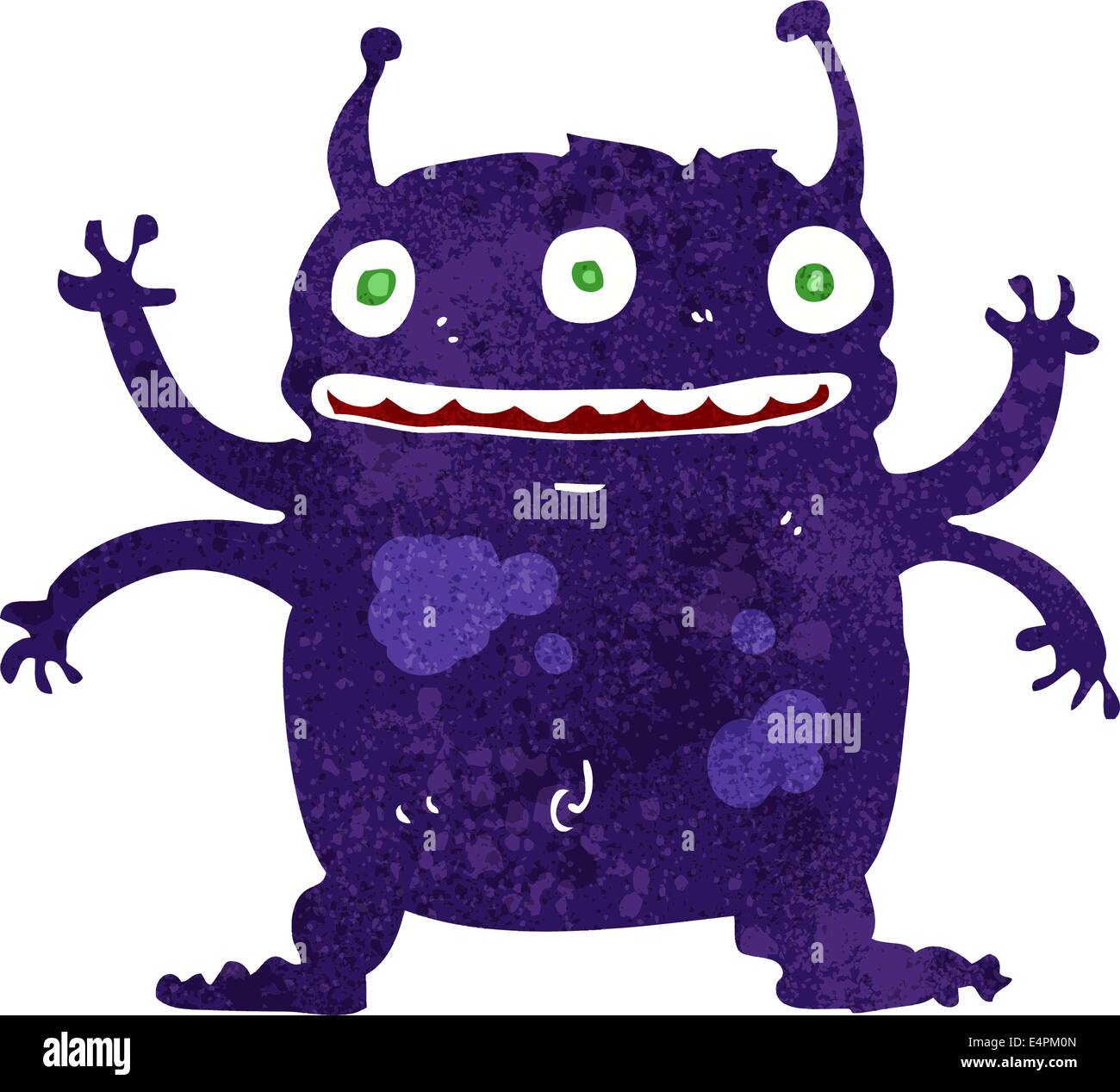 cartoon alien monster Stock Vector Image & Art - Alamy