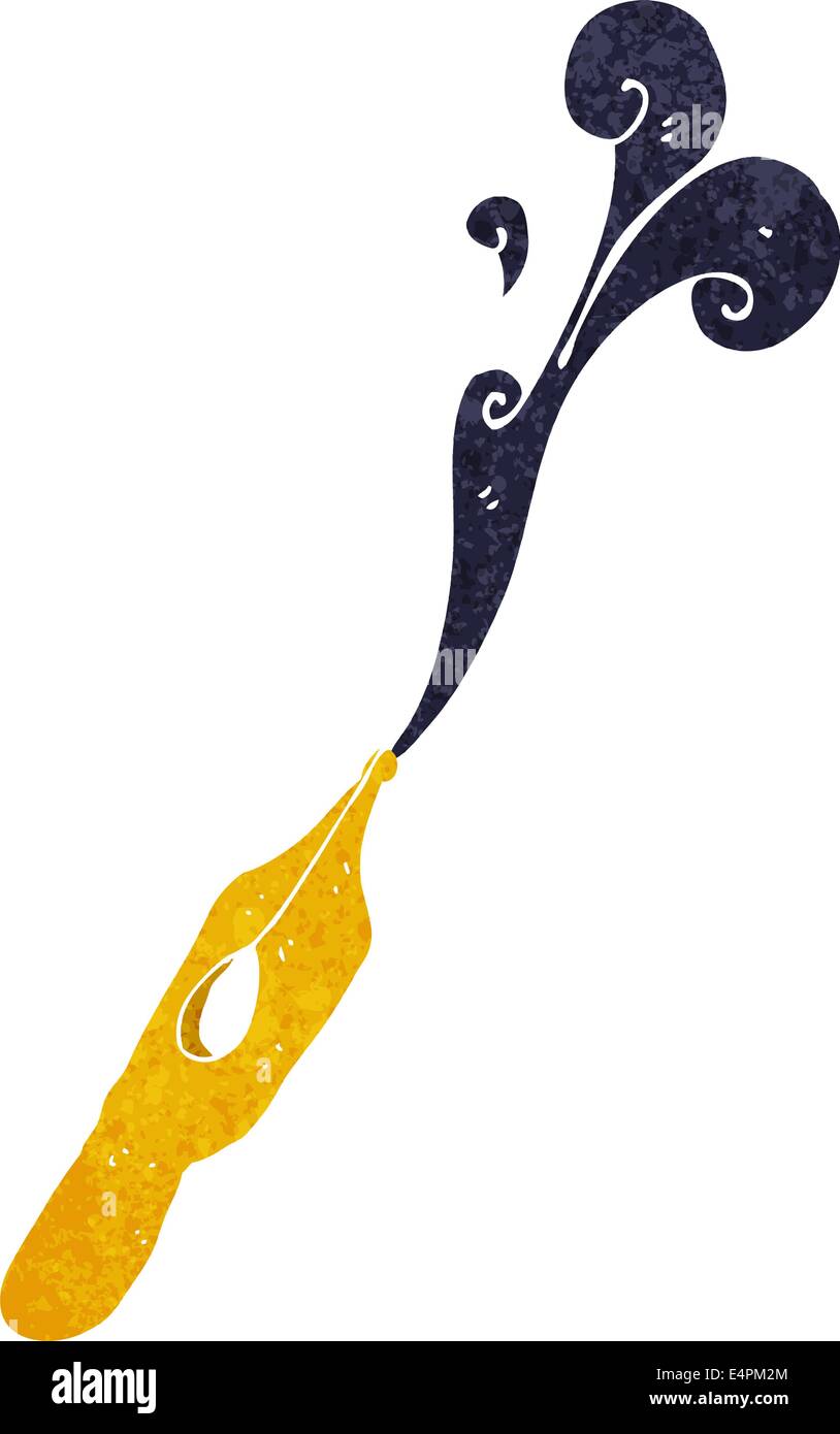 cartoon ink nib Stock Vector Image & Art - Alamy