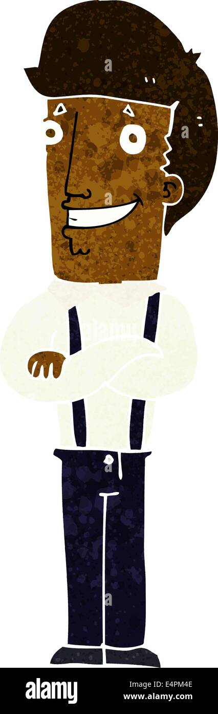 cartoon proud man Stock Vector Image & Art - Alamy